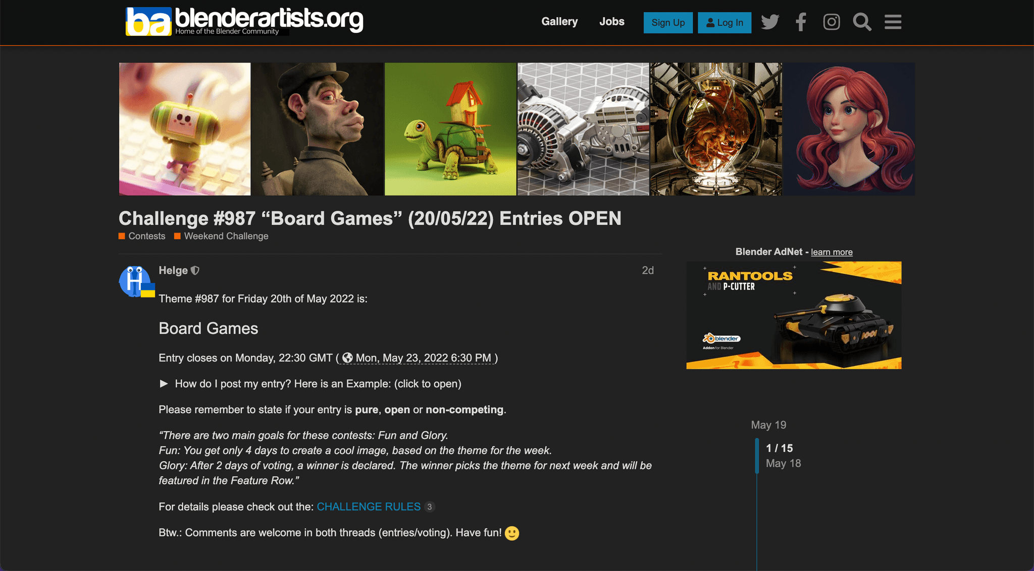 Challenges | Render Challenge